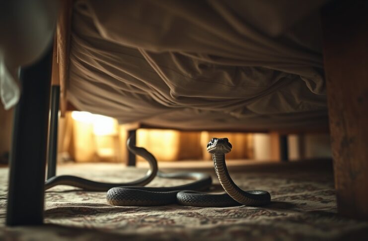 Family terrorised by 2-metre long mysterious snakes in their bedroom ...